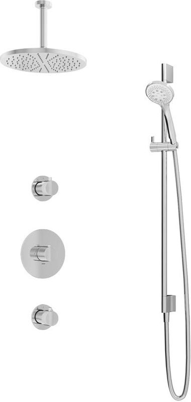 Hotbath Get Together IBS1CR inbouwdouche met 3s handdouche, 15cm ...