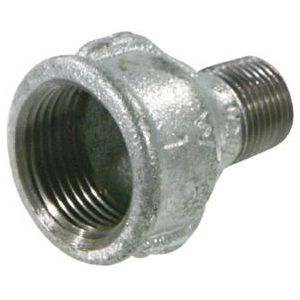 Mega nr 246 soknippel gietijzer verzinkt 3-4 inch x 3-8 inch binnendraad x buitendraad ...