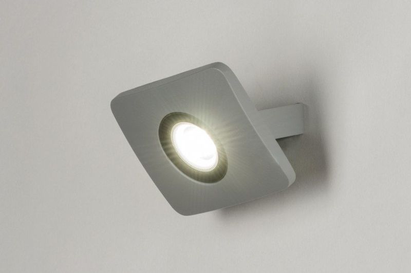 Kleine led buitenspot voor aan de muur in beton grijs kopen? Vergelijk ...