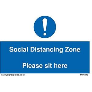 Viking signs social distancing bord - vinyl-sticker - Klusspullen kopen ...