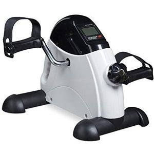 Relaxdays stoelfiets trainer - mini hometrainer - armtrainer ...