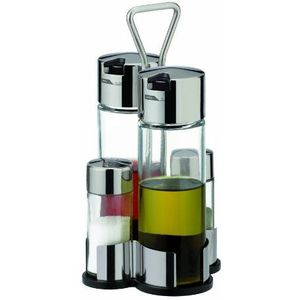 Menage 5 dlg luxe - olie azijn peper zout tandenst - online kopen ...