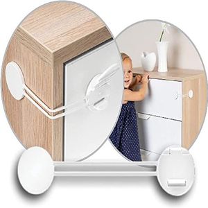 Kast-lade slot met sterke tape - reservesleutel - koelkast slot - baby ...