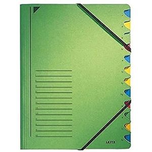 Leitz sorteermap karton 12 vakken groen - Kantoorartikelen online ...