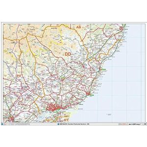 Kirkwall - kw - postcode wandkaart - papier - Kantoorartikelen online ...