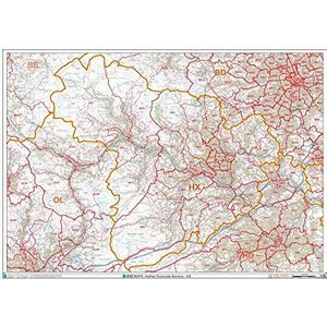 Medway - me - postcode wandkaart - kunststof gecoat - Kantoorartikelen online? | De laagste ...