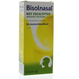 Bisolnasal neusspray eucalyptus 10 ml - Drogisterij producten van de ...