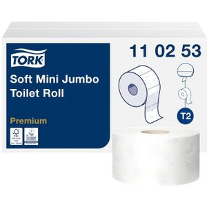 Katrin mini jumbo toiletpapier basic natuurmet logo 1laags afm 9 8x585m ...
