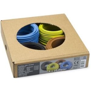Swares vd draad actie set 4x100m installatiedraad pakket - Klusspullen ...