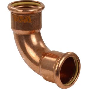 Vsh xpress koper pers bocht 45deg 15mm - Sanitair outlet online | Lage ...