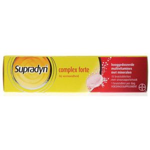 Supradyn complex forte - 15 bruistabletten - multivitamine ...