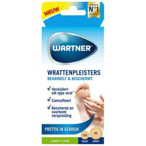 Wartner wrattenpleister 24 stuks - Drogisterij producten van de beste ...