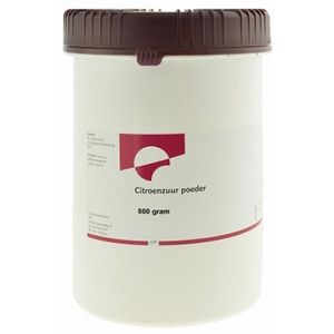 Chempropack citroenzuur poeder pot 800g - Klusspullen kopen? | Laagste ...
