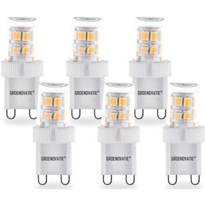 Groenovatie led lamp - g9 fitting - 2w - extra klein - warm wit - 6 ...
