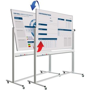 Whiteboard 90x120 cm - magnetisch - smit visual - Whiteboards kopen ...