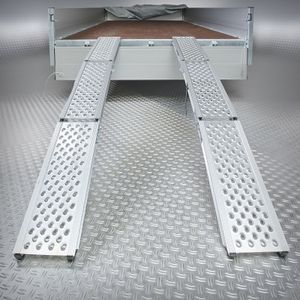 Aluminium oprijplaat gamma - Heffers kopen? | o.a. steekwagens, karren, lieren | beslist.nl