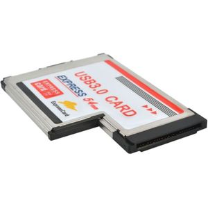 2 ports usb 30 5gbps pci 34mm slot express card for laptop - notebook ...