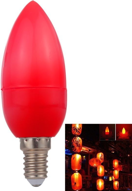 E14 2W 8 LEDs 2835 SMD 90 LM LED gloeilamp energiebesparend licht AC ...