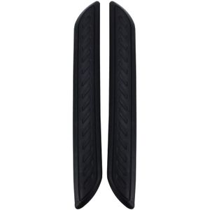 2 pcs universal car auto rubber body bumper guard protector strip ...