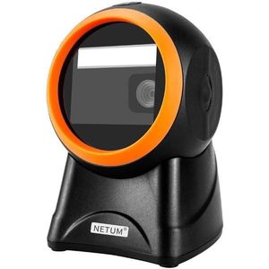Netum 2050 supermarket cashier barcode qr code scanner desktop vertical ...