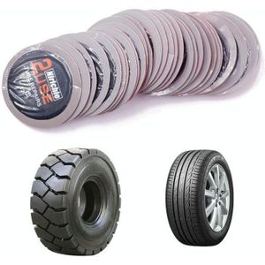 30 tabletten - doos nirichie 60mm ronde auto band reparatie patch banden reparatie koude patch ...