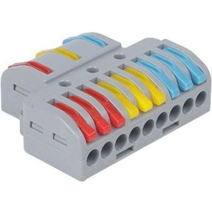 Spl-4 ch4 quick terminals wire connector push-on connector rail terminal block - Klusspullen ...