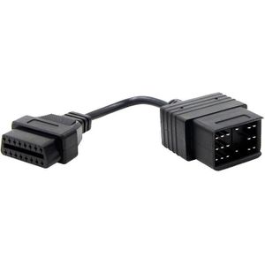 22pin to 16pin car obd2 conversion cable obdii diagnostic adapter cable ...