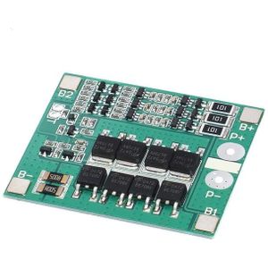 3s 12v 25a 18650 lithium battery protection board 111v 126v high current with balanced circuit ...