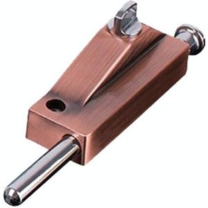 Kds-a013 zinc alloy rotary door latch lock surface mounted spring ...