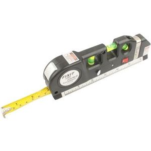 Laser level with tape measure pro (25 feet) - belt clip - can be ...