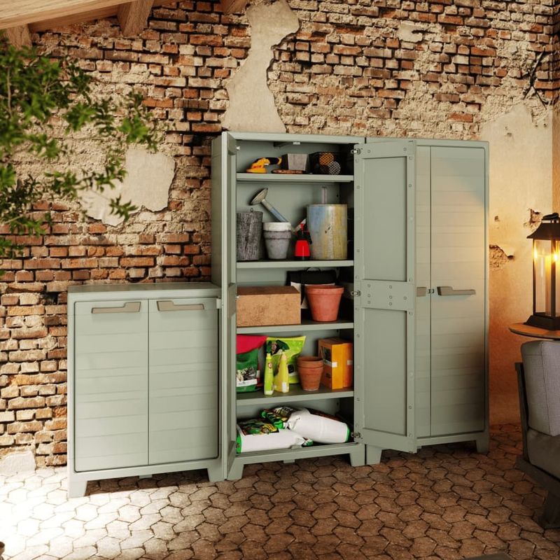 Keter Tuinkast Planet laag jade grijs kopen? Vergelijk de beste prijs ...