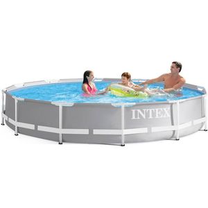 Intex prism frame pool set 488 x 244 x 107 cm - Sport & outdoor ...