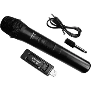 1 set microfoon systeem professionele wireless dual handheld 2 x mic ...