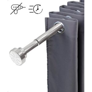 Roede tussen twee muren in - gordijnroedes kopen? | Lage prijs | beslist.be