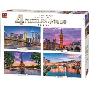 King puzzel city collection trevi fountain rome 1000 stukjes ...