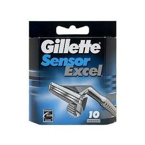Gillette sensor scheermesjes 10 stuks - Drogisterij online | beslist.nl ...