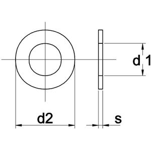 Sluitring staal d125a - m22 - Klusspullen kopen? | Laagste prijs online ...