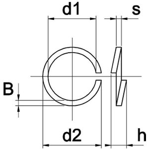 Kelfort veerring gegalvaniseerd m12 - 100 st - Klusspullen kopen? | Laagste prijs online ...