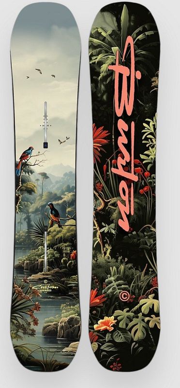 Burton - Custom Smalls 2026 - Snowboard - Groen - Kindermaat 140 cm ...