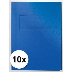 Blauwe dossiermappen voor a4 15x - opbergmap - Kantoorartikelen online ...