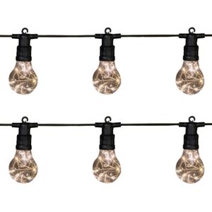 Led snoer 5 00 m warm wit - inkorten of verlengen - feestverlichting ...