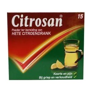 Citrosan hete citroendrank 15sach - Drogisterij online | BESLIST.nl ...