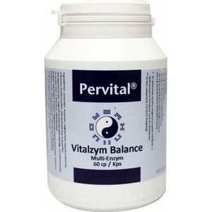Pervital vitalzym balance 60 capsules - Drogisterij online | BESLIST.nl ...