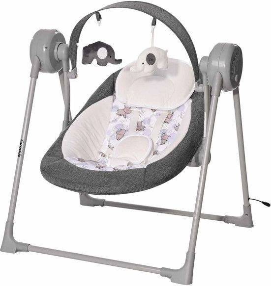 Lorelli Twinkle Grey Babyschommel 1009008-002 kopen? Vergelijk de beste ...
