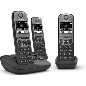 Gigaset a670a trio - dect telefoon zwart - Elektronica online kopen ...