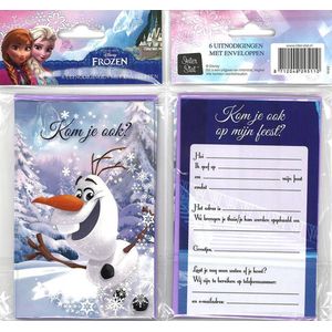 Frozen uitnodigingen met enveloppen - Cadeaus & gadgets kopen | o.a ...