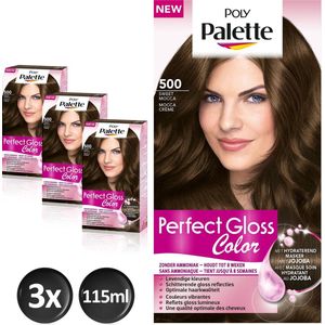 Schwarzkopf poly palette perfect gloss 600 praline blond haarkleuring ...
