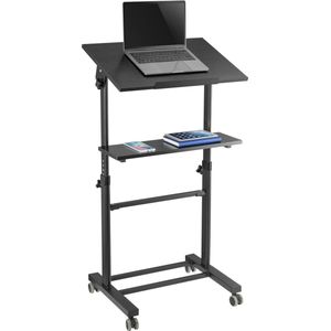 Lessenaar lectern - presentatie meubel - verrijdbaar - hoogte ...