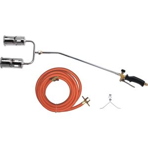 Onkruidbrander met Piezo ontsteking 5 meter gasslang Drukregelaar en ...