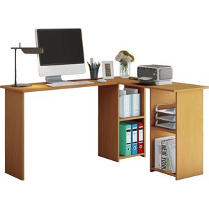 Pc-hoekbureau met opzet - meubels outlet | | beslist.nl